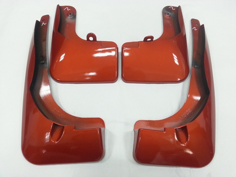 auto mudguard/mud flaps-Toyota Rav4 2014 complete sets paint orange